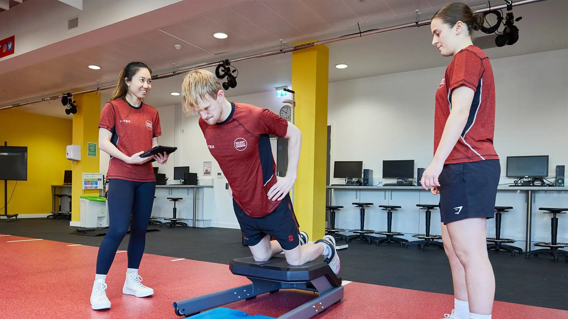 Biomechanics laboratory facility at Solent University