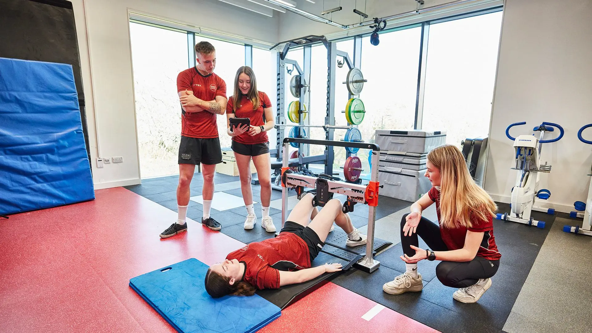 Biomechanics laboratory facility at Solent University
