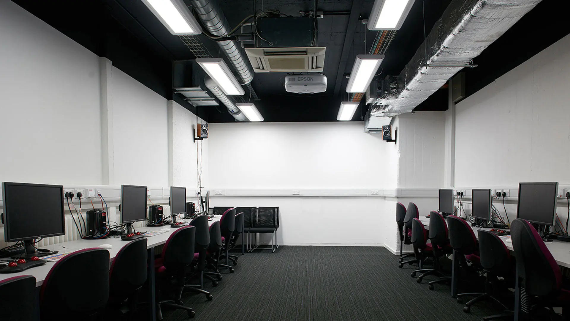 Editing and post-production facility at Solent University