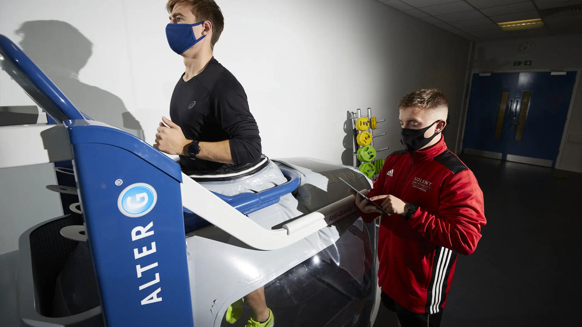 Physiology laboratory at Solent University