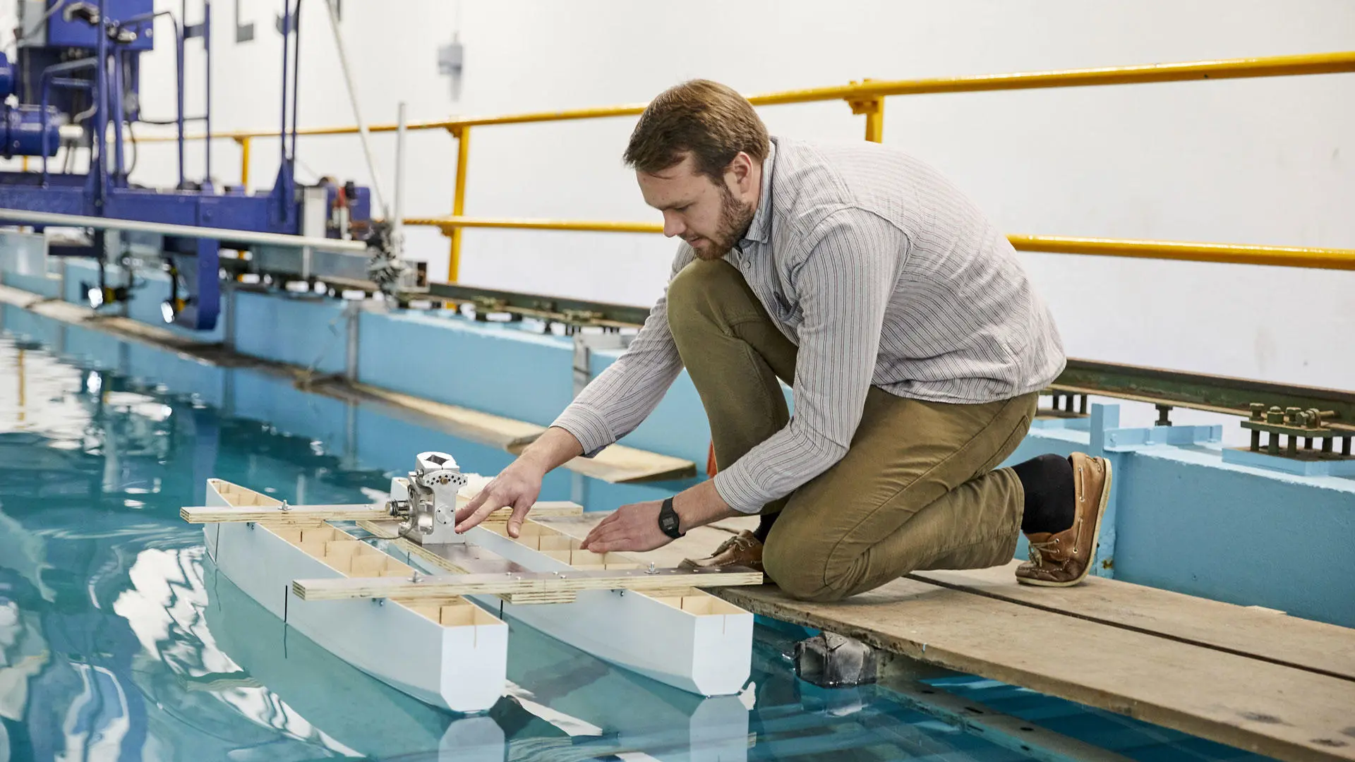 Towing tank at Solent University