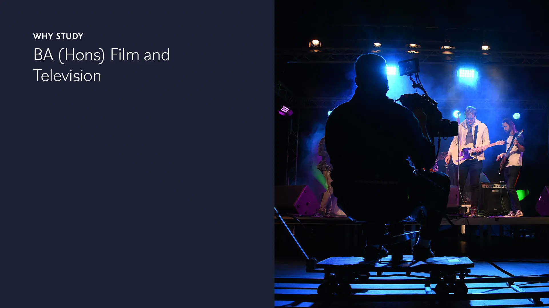 Film and Television Degree | BA (Hons)