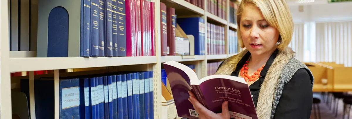 Law library and resources at Solent University