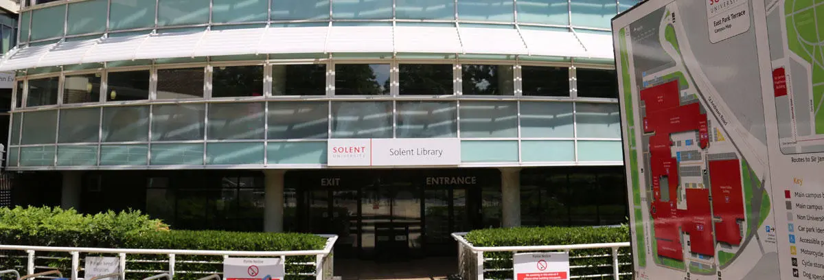 Library facility at Solent University