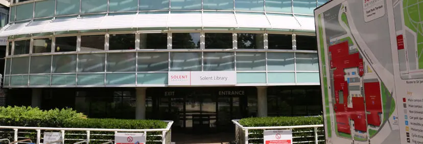 Library facility at Solent University