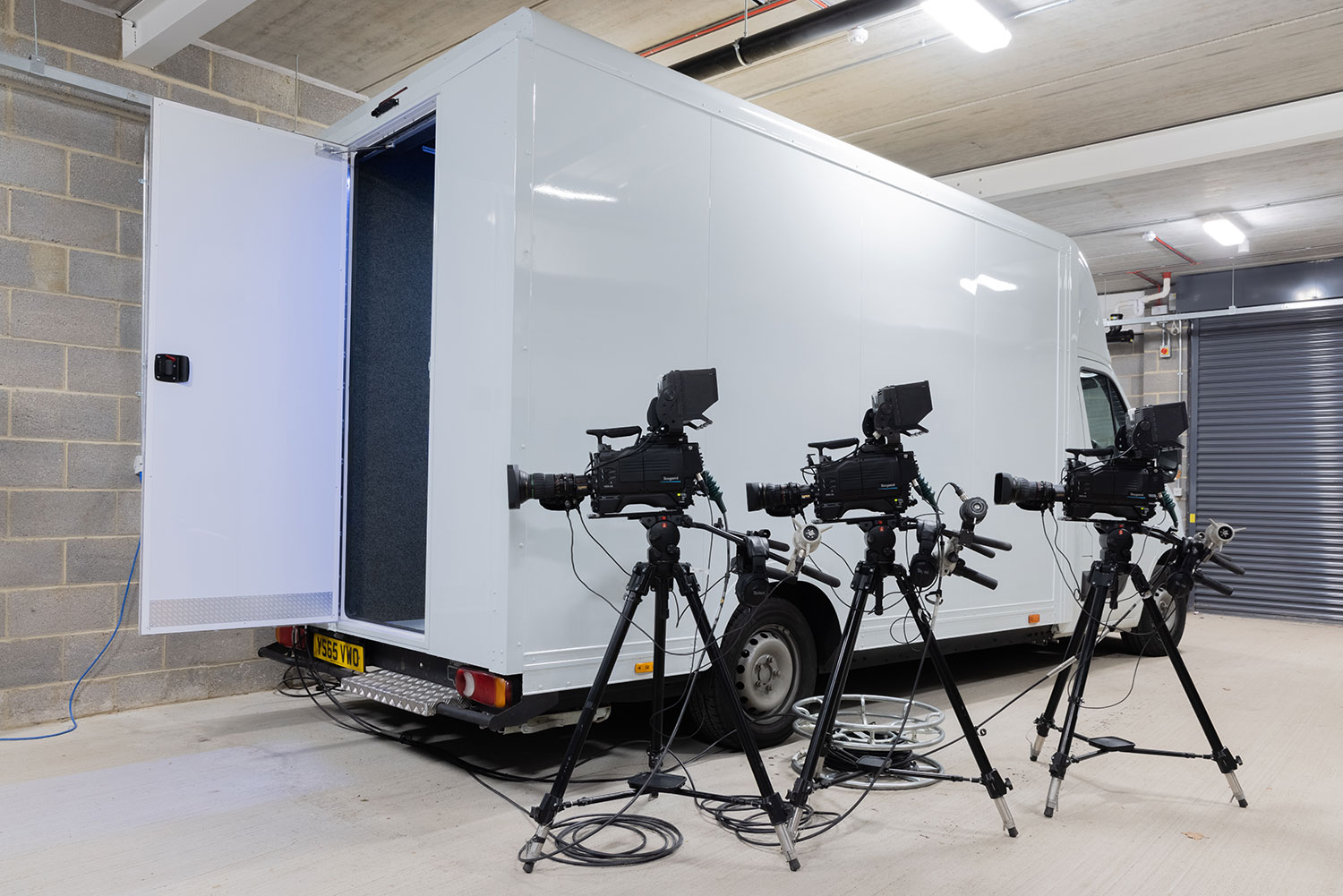 Outside broadcast vehicle