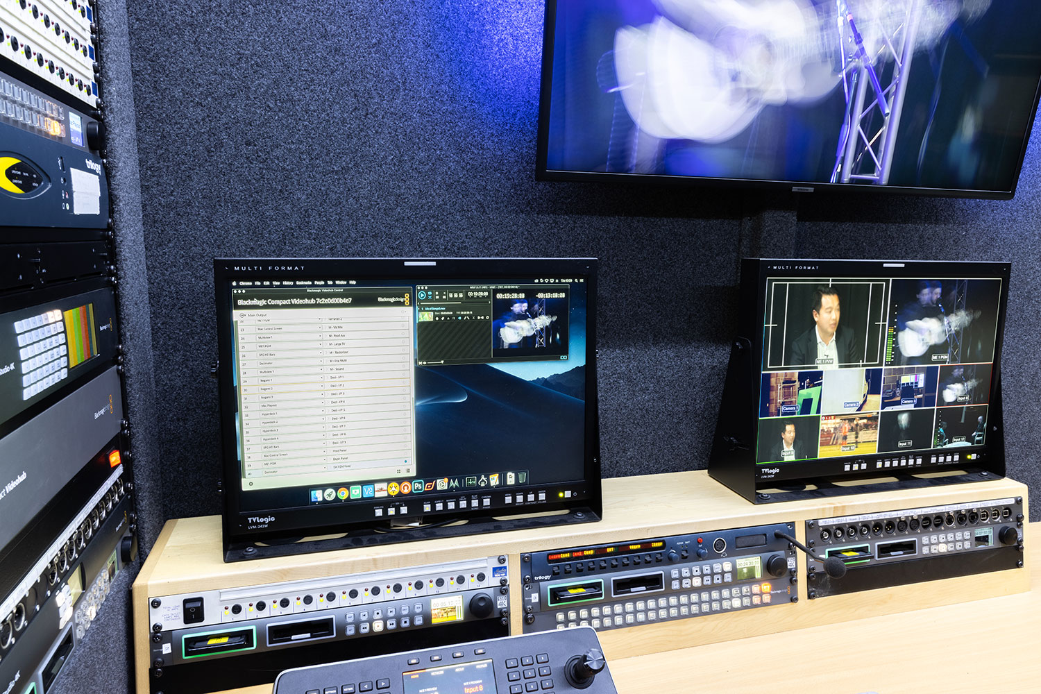 Outside broadcast vehicle