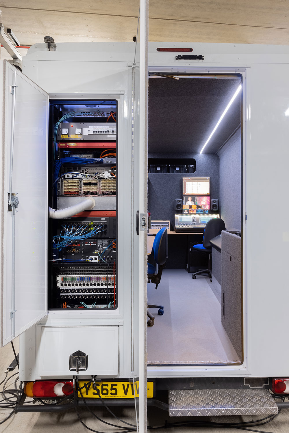 Outside broadcast vehicle